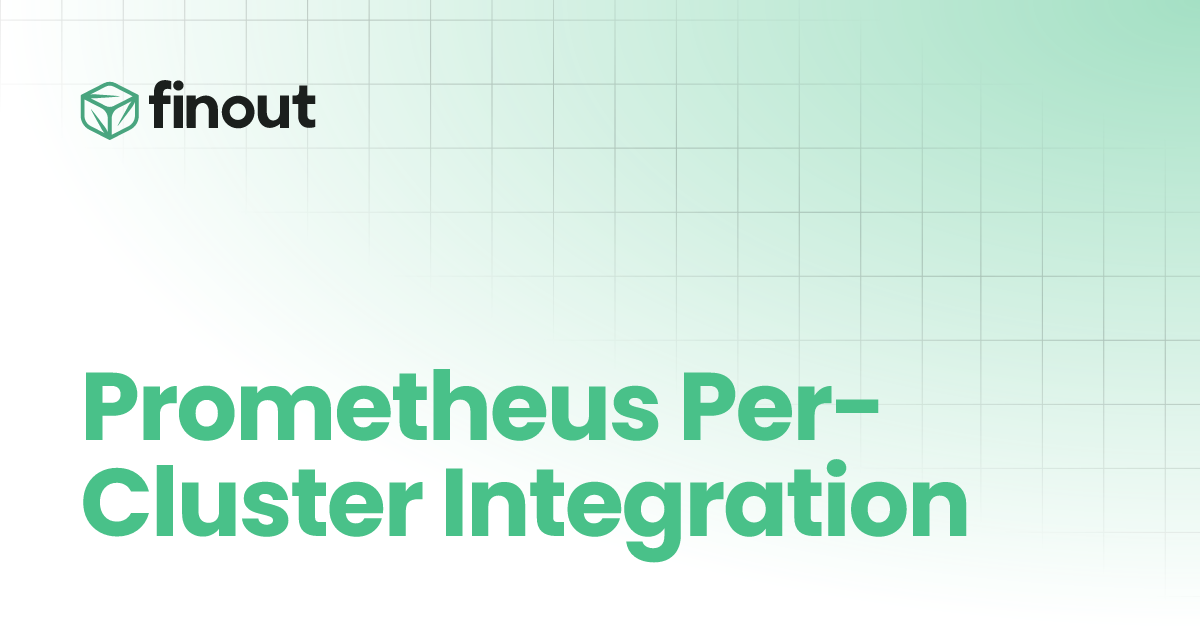 Prometheus Per-Cluster Integration | Finout Docs